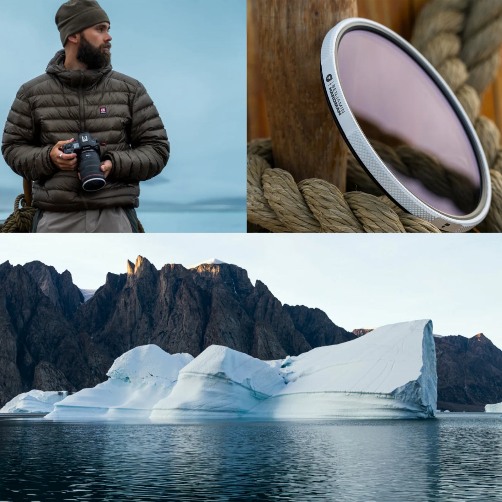 PolarPro Arctic CP Filter Helix Benjamin Hardman Series CPL Circular P ...