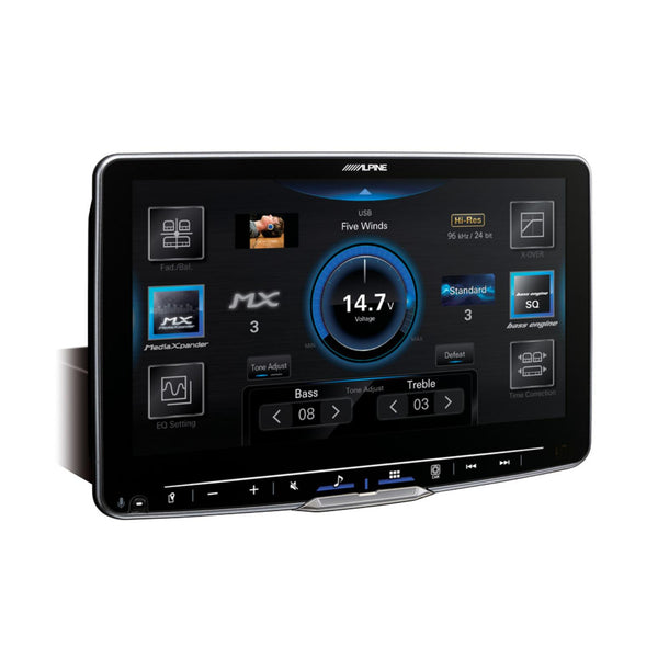 Alpine ILX-F905D Halo 9 Apple CarPlay Android Auto DAB Bluetooth 9" Car ...