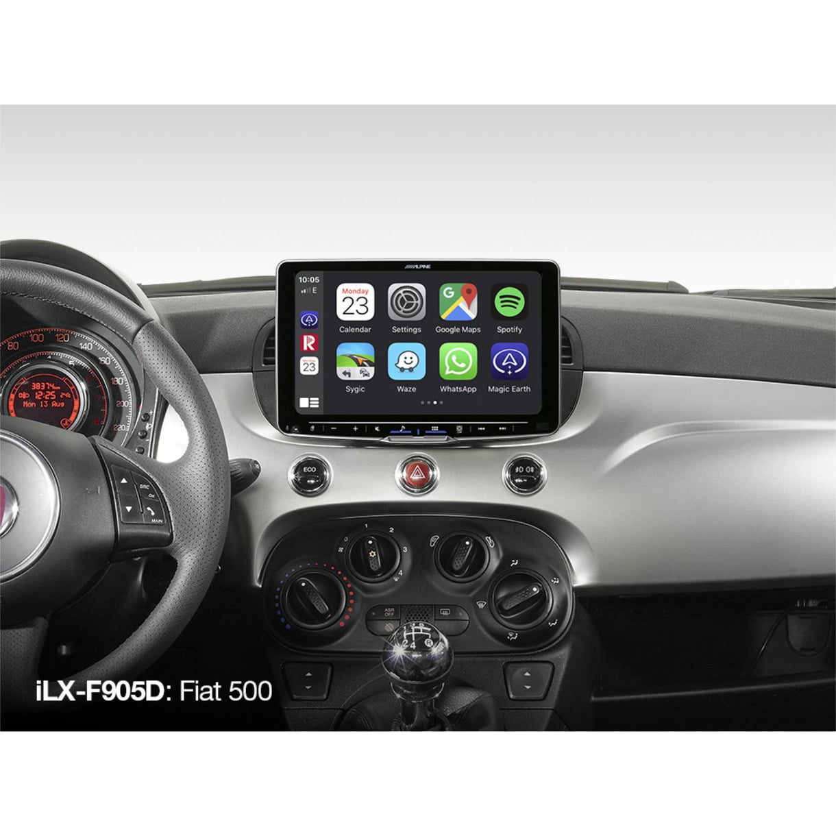 Alpine ILX-F905D Halo 9 Apple CarPlay Android Auto DAB Bluetooth 9" Ca ...