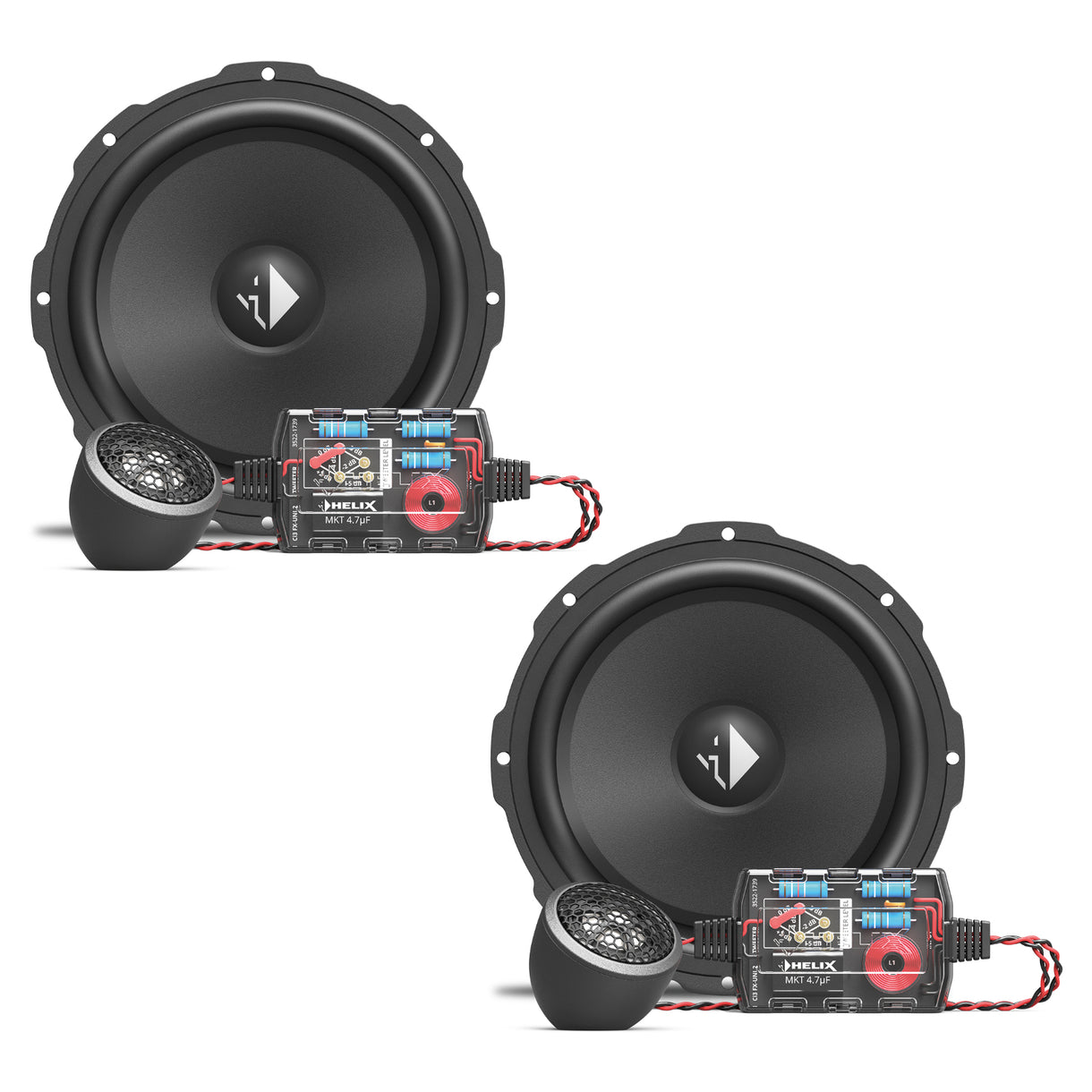 Helix Compose i3 Ci3 K165.2FM-S2 Component 6.5 Inch FlexMount Speakers ...
